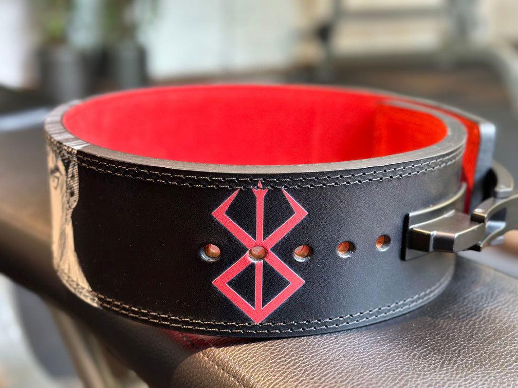 13MM Berserk Anime Lever Belt – Powerlifting Vault