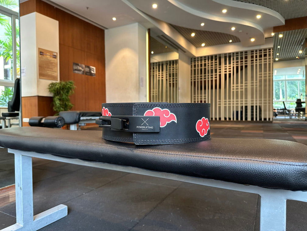13MM Naruto Akatsuki Lever Belt – Powerlifting Vault