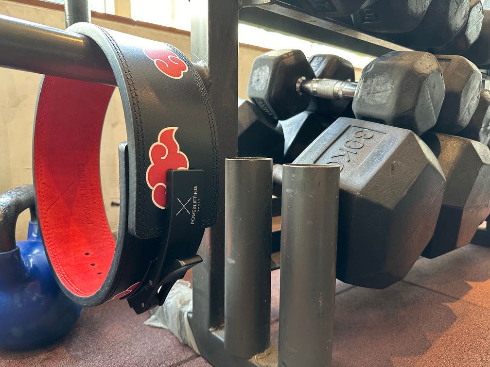 13MM Naruto Akatsuki Lever Belt – Powerlifting Vault