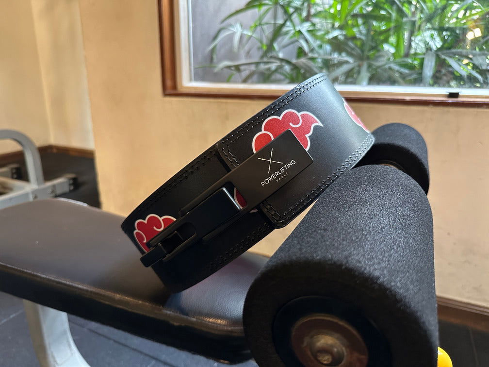 13MM Naruto Akatsuki Lever Belt – Powerlifting Vault